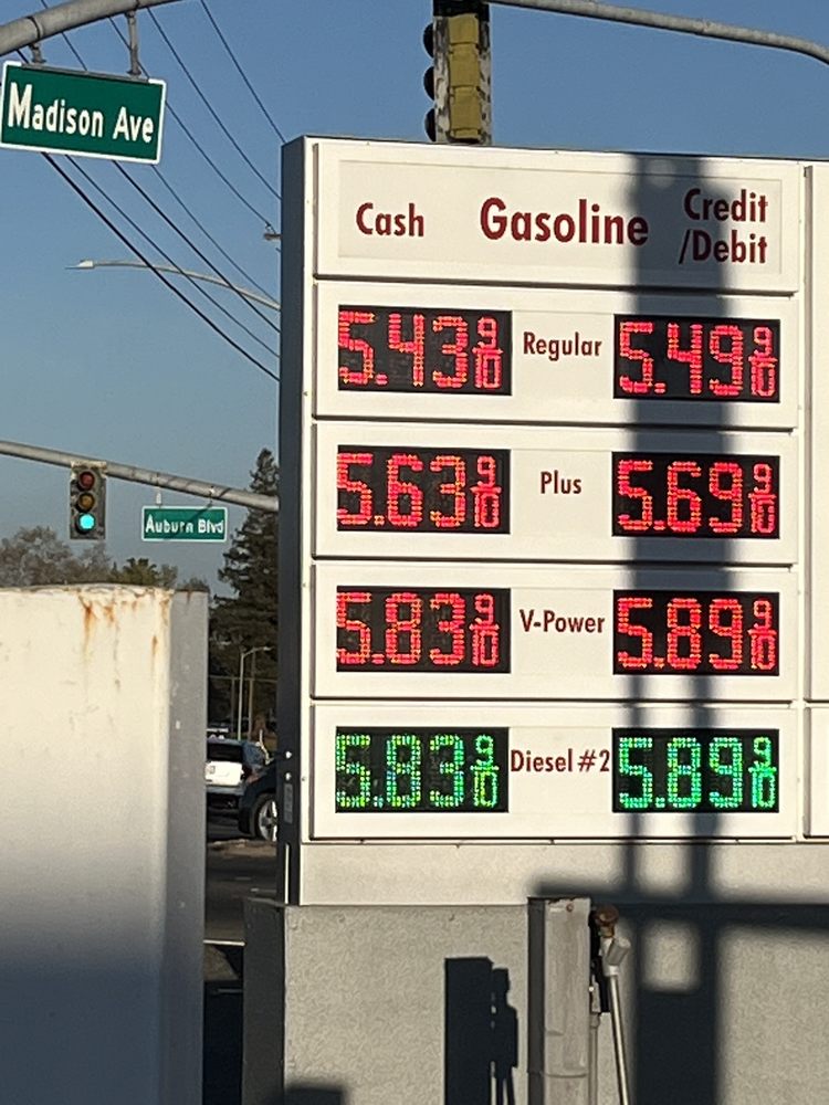 SHELL - Updated March 2025 - 5045 Madison Ave, Sacramento, California ...