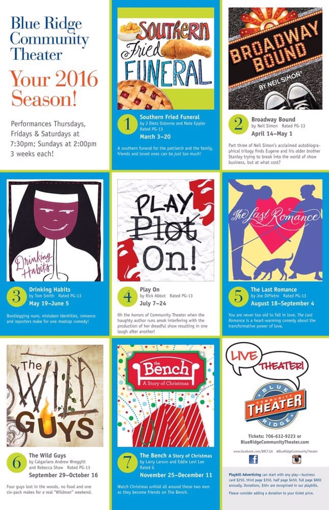 BLUE RIDGE COMMUNITY THEATER - Updated October 2025 - 13 Photos - 2591 ...