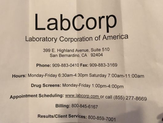 LABCORP - Updated December 2025 - 15 Photos & 44 Reviews - 401 E ...