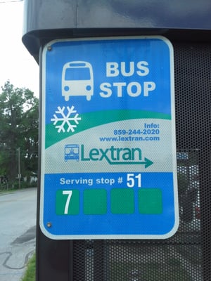 LEXTRAN BUS STOP 1393 - Updated March 2025 - 332 S Limestone, Lexington ...