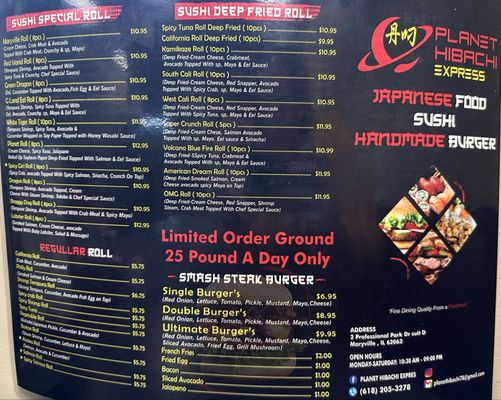 PLANET HIBACHI EXPRESS - Updated October 2025 - 25 Photos & 14 Reviews - 2 professional park Dr ...