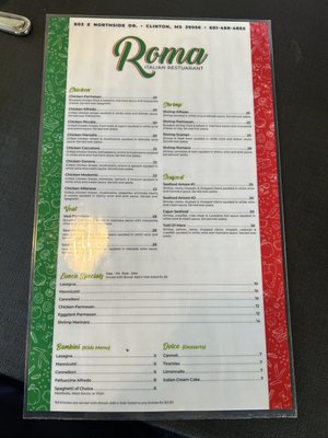 ROMA ITALIAN RESTUARANT - Updated August 2024 - 20 Photos & 22 Reviews ...