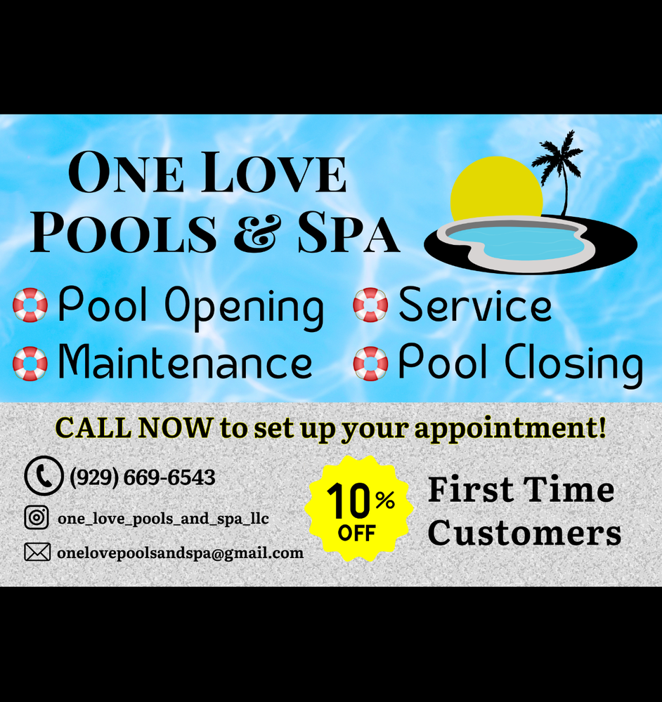 ONE LOVE POOLS & SPA - Updated October 2025 - Pobox 59, shirley, New ...