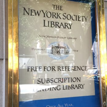 NEW YORK SOCIETY LIBRARY - Updated October 2025 - 86 Photos & 11 ...