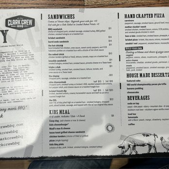 CLARK CREW BBQ - Updated August 2025 - 154 Photos & 75 Reviews - 10825 ...