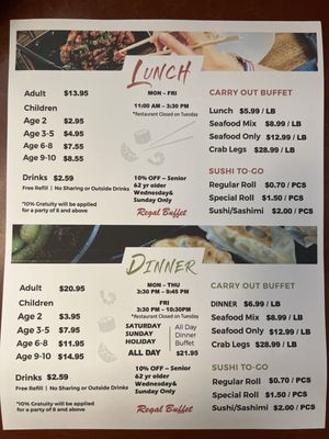 REGAL BUFFET - Updated December 2025 - 86 Photos & 170 Reviews - 3252 N ...