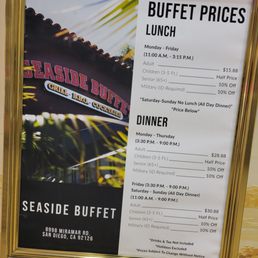 SEASIDE BUFFET - Updated September 2025 - 1589 Photos & 883 Reviews ...