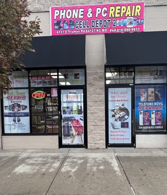 CELL DEPOT 2 PHONE & PC REPAIR - Updated December 2025 - 4131 E Truman Rd, Kansas City, Missouri ...