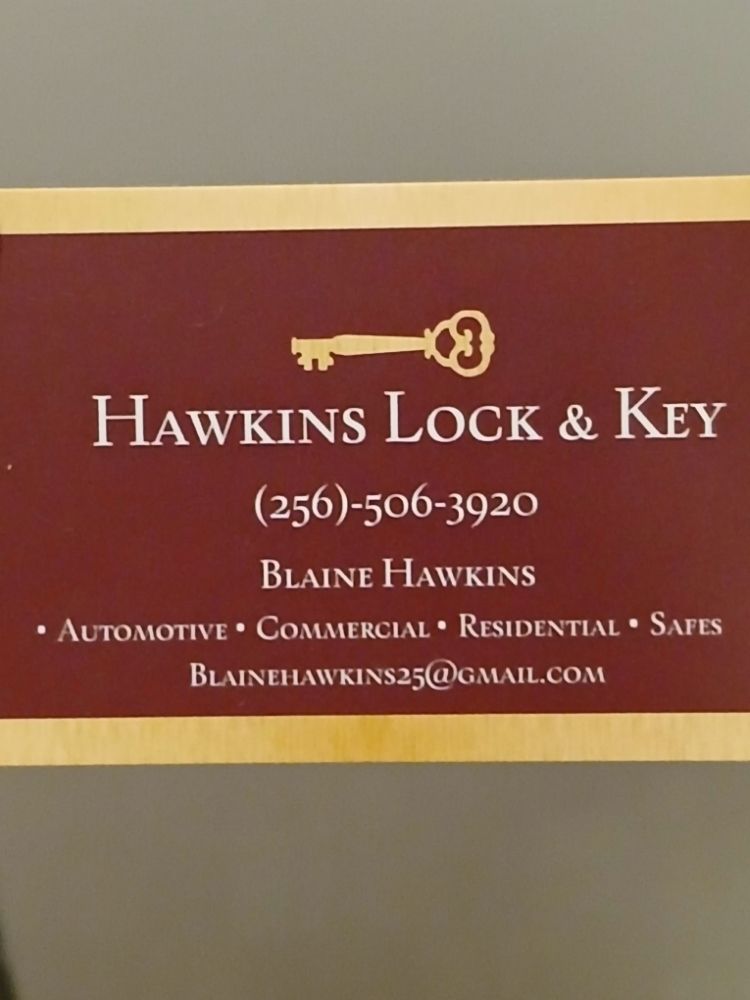 HAWKINS LOCK & KEY - Updated August 2025 - Guntersville, Alabama - Keys ...