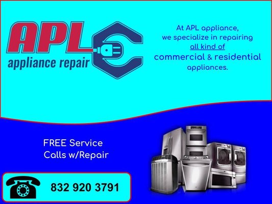 APL APPLIANCE REPAIR - Updated September 2025 - 50 Reviews - Sugar Land ...