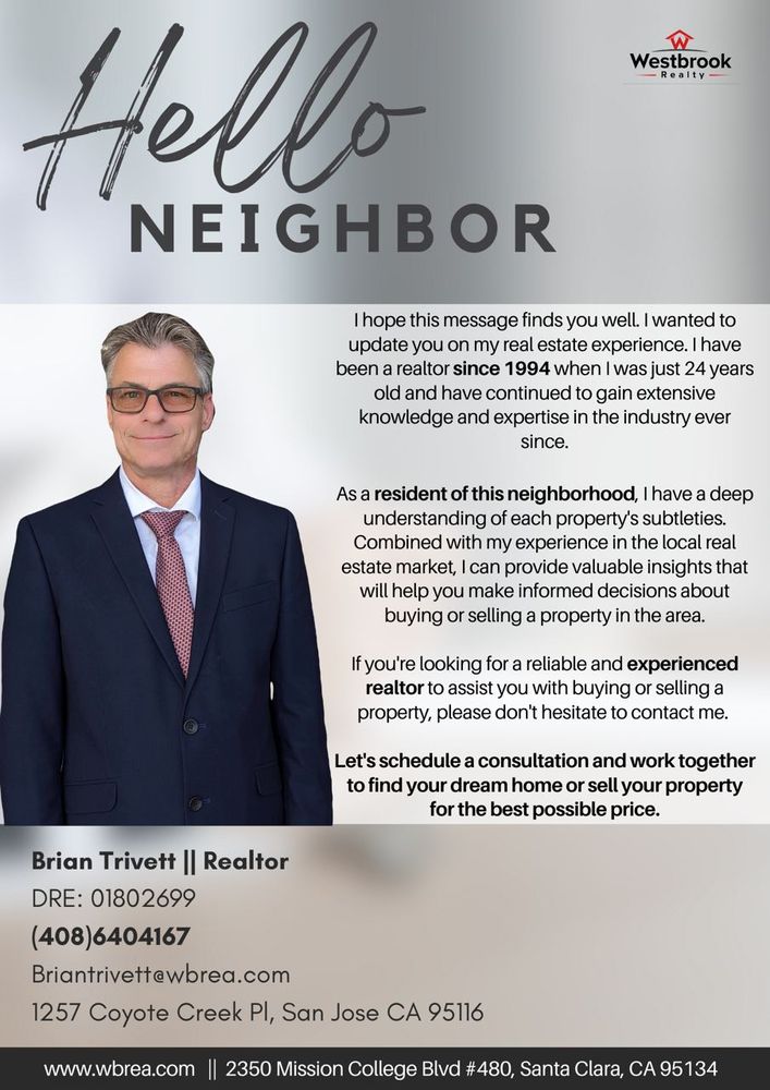 BRIAN TRIVETT-WESTBROOK REALTY - Contact Agent - 2350 Mission College ...