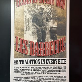 LES BBQ - Updated May 2025 - 103 Photos & 109 Reviews - 12059 S State ...