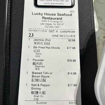 LUCKY HOUSE SEAFOOD RESTAURANT - Updated April 2024 - 165 Photos & 42 ...
