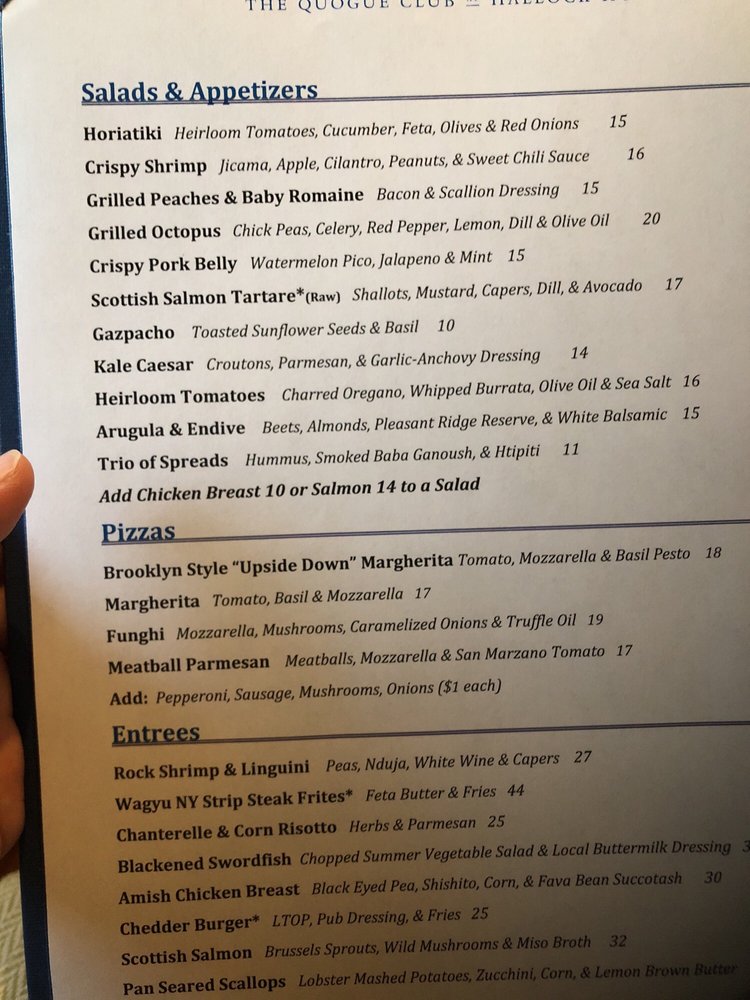 THE QUOGUE CLUB AT HALLOCK HOUSE - Updated January 2026 - 47 Quogue St ...