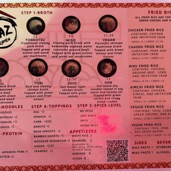 KAZ RAMEN - Updated January 2025 - 2564 Photos & 3254 Reviews - 22413 ...