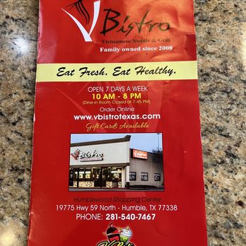V BISTRO - Updated January 2025 - 234 Photos & 352 Reviews - 19775 Hwy ...