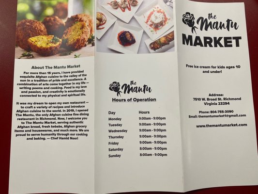 THE MANTU MARKET - Richmond, Virginia - Afghan - Restaurant Reviews ...