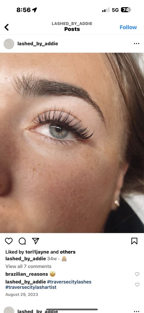 LASHED BY ADDIE - Updated January 2025 - Traverse City, Michigan - Eyelash Service - Yelp