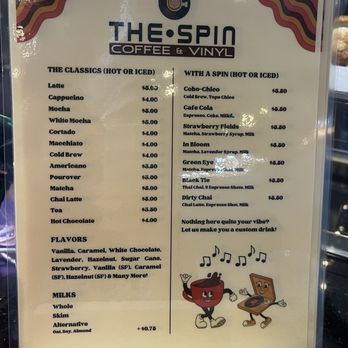 THE SPIN VINYL & COFFEE - Updated October 2024 - 28 Photos & 22 Reviews ...