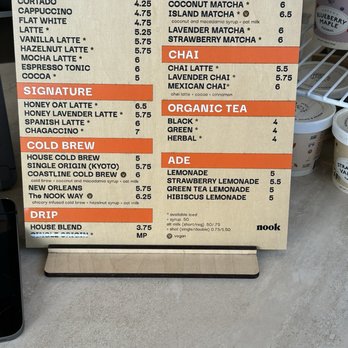 NOOK COFFEE BAR - Updated August 2024 - 547 Photos & 311 Reviews - 980 ...
