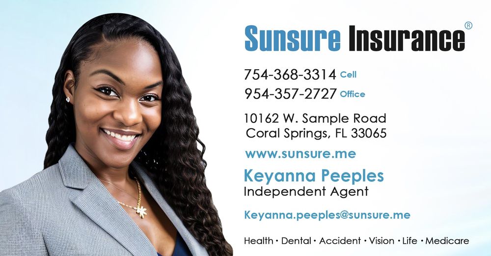 KEYANNA PEEPLES - SUNSURE INSURANCE - Updated January 2025 - Request a ...
