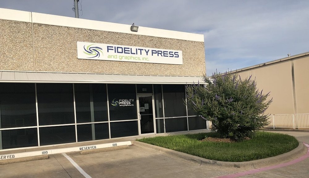 FIDELITY PRESS AND GRAPHICS - Updated August 2025 - 2812 Trinity Square ...