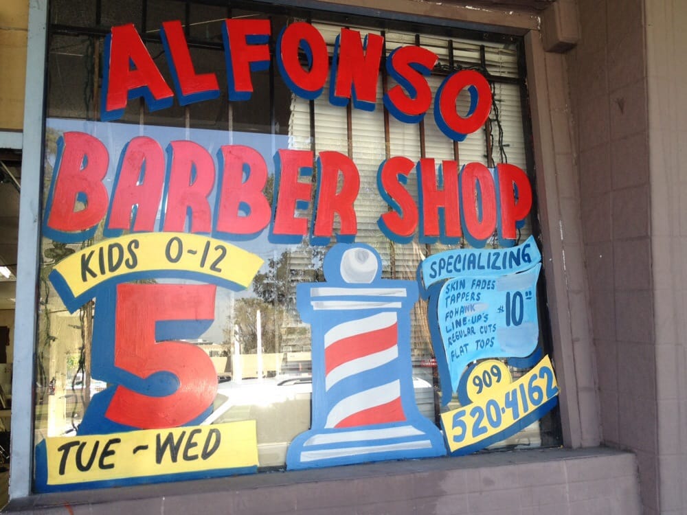 ALFONSO BARBER SHOP - Updated January 2026 - 1887 N E St, San ...