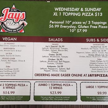 JAY’S PIZZA - Updated July 2024 - 506 Photos & 717 Reviews - 2412 S ...