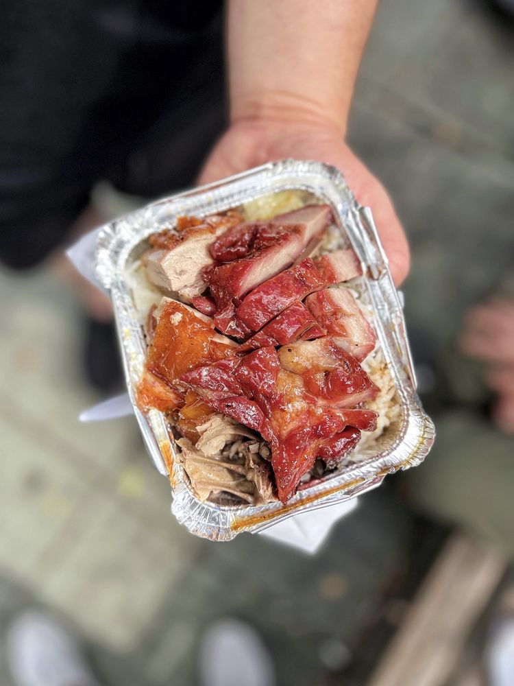 Small combo with roast pork and duck - Yelp