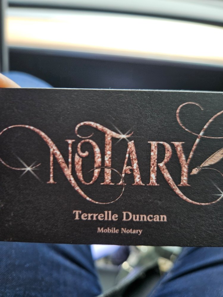 TD NOTARY - Lake Elsinore, California - Notaries - Phone Number - Yelp