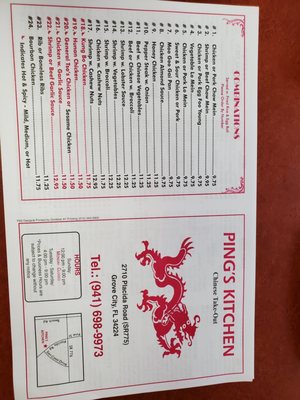 PING’S KITCHEN CHINESE TAKE-OUT - 17 Photos & 50 Reviews - 2710 Placida ...