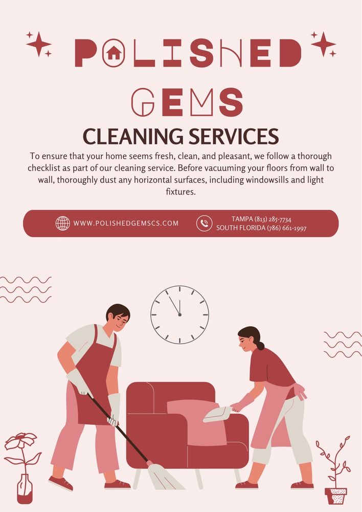 POLISHED GEMS CLEANING SERVICES - 132 Photos - Tampa Bay, Florida - Home Cleaning - Phone Number ...