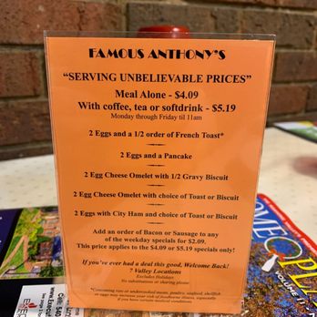 FAMOUS ANTHONY’S VINTON - Updated September 2025 - 80 Photos & 19 ...