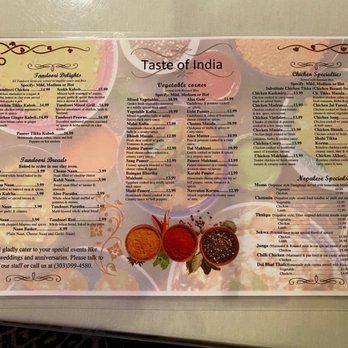 TASTE OF INDIA - Updated November 2025 - 131 Reviews & 57 Photos - 901 ...