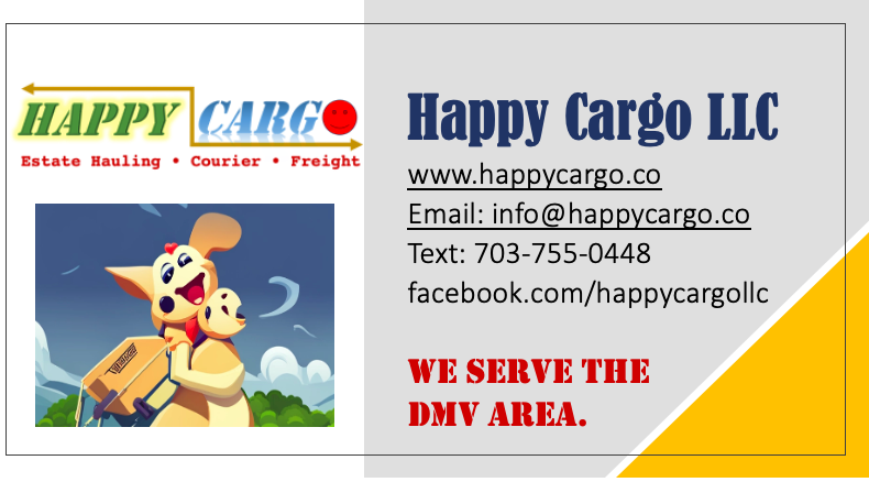 HAPPY CARGO - Request a Quote - Fairfax, Virginia - Couriers & Delivery ...