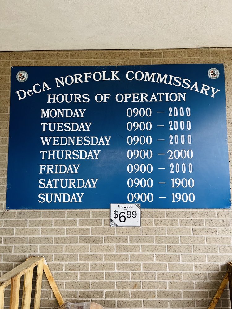 NAVAL NORFOLK STATION COMMISSARY - Updated November 2025 - 1588 Mall Dr ...