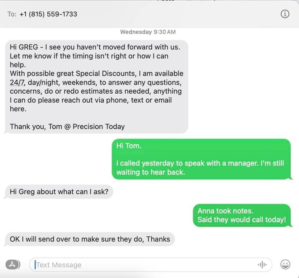 PRECISION TODAY PLUMBING HEATING COOLING ELECTRICAL - Updated May 2025 ...