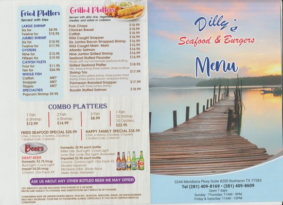 DILLY’S SEAFOOD & BURGERS - 18 Photos & 22 Reviews - Seafood - 3244 ...