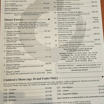 KOBE JAPANESE STEAK & SEAFOOD - Updated December 2024 - 173 Photos ...