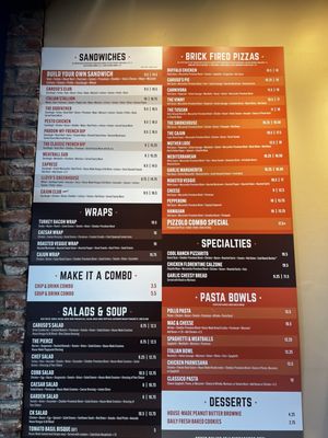 CARUSO’S SANDWICHES AND ARTISAN PIZZA - Updated January 2026 - 154 ...