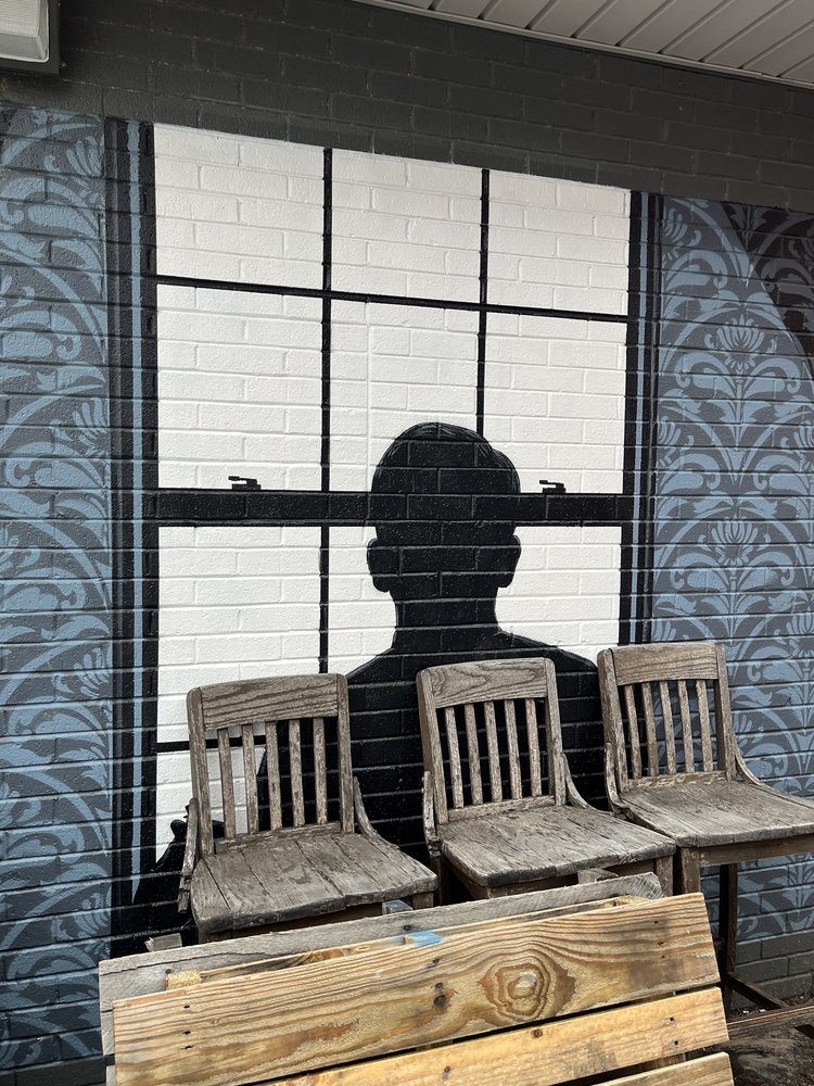 WINDOW SHADOWS MURAL - 1107 Grecade St, Greensboro, North Carolina ...