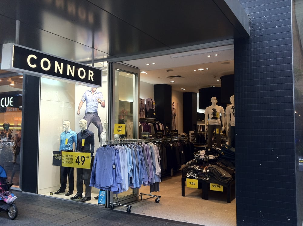 CONNOR CLOTHING - Shop GL1, 100 Rundle Mall, Adelaide Central Plaza ...