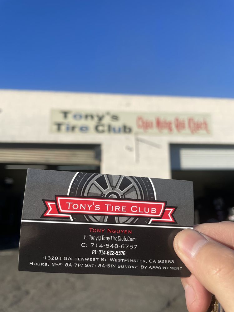 TONY’S TIRE CLUB - Updated December 2025 - 161 Photos & 490 Reviews ...