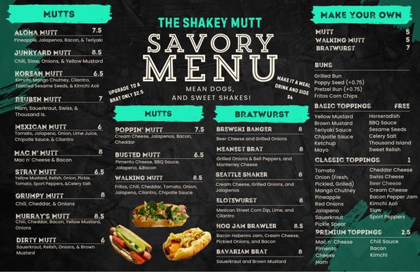 THE SHAKEY MUTT - Updated June 2026 - 11 Photos - 110 E Market St ...