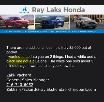 Inspiring Ray Laks Honda Orchard Park Ny Photos
