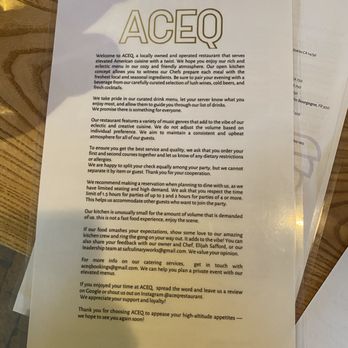 ACEQ RESTAURANT - Updated December 2025 - 191 Photos & 234 Reviews ...