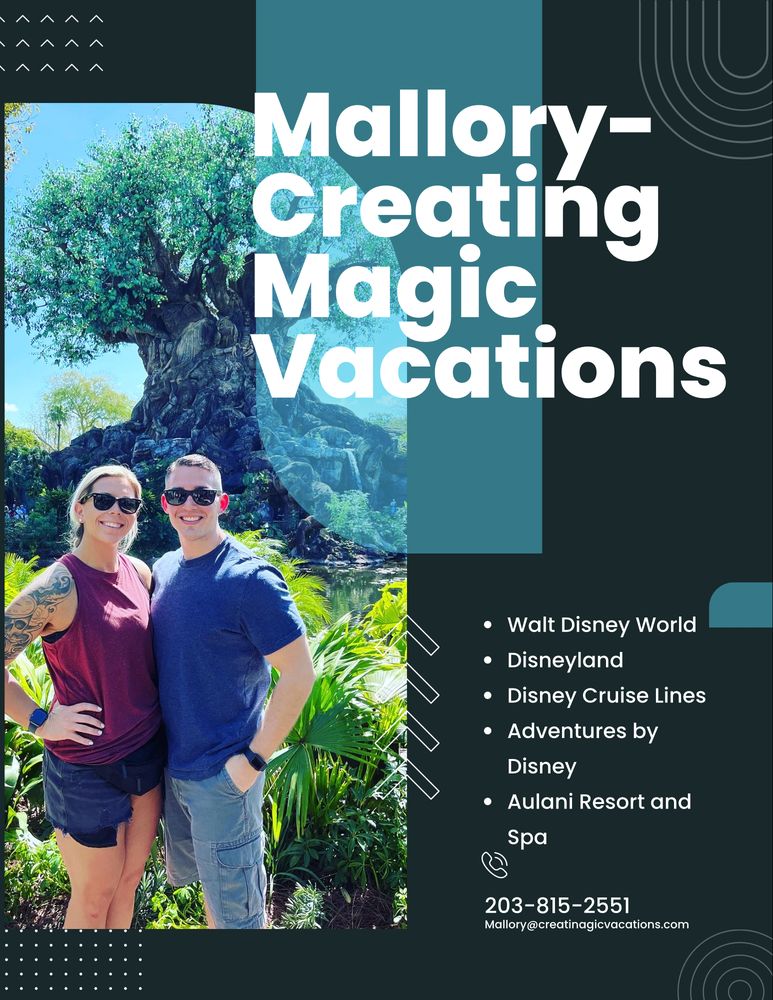 CREATING MAGIC VACATIONS WITH MALLORY - Contact Agent - Wallingford, Connecticut - Travel Agents ...