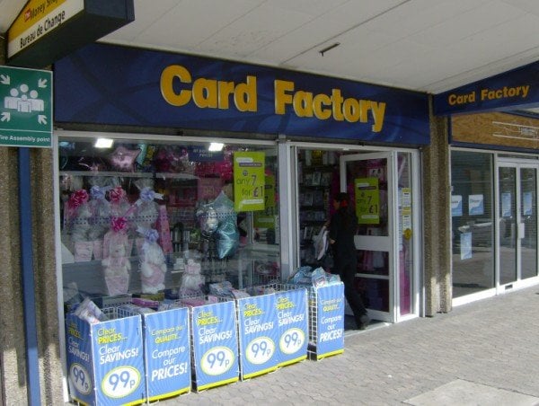 THE CARD FACTORY - Regent Street, Bristol, United Kingdom - Cards ...