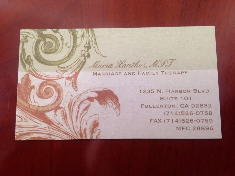 XANTHOS MARIA, MFCC - Updated October 2024 - 1370 N Brea Blvd ...