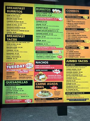 WASHINGTON BURRITO - 10 Photos & 16 Reviews - 5028 Evergreen Way ...